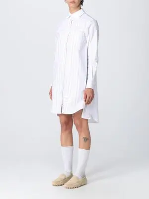 Thom Browne Striped Shirt Dress