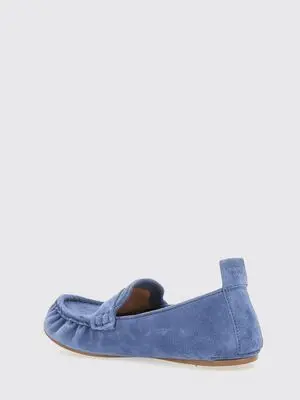Acne Studios Suede Calfskin Loafers With A Durable Rubber Sole