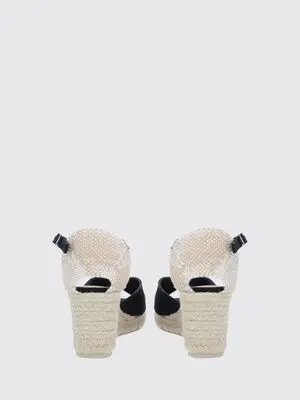 CastaÑer Bianca Canvas Wedge Espadrilles With Ankle Strap