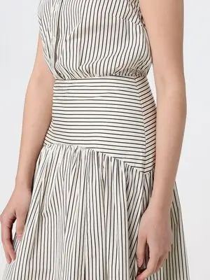 Staud Striped Shirt Dress