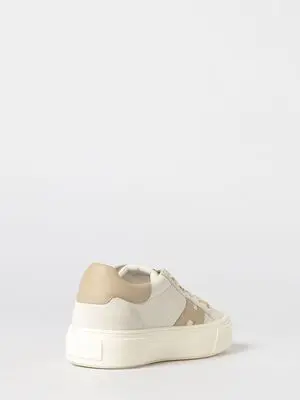 Hogan Crosswind Leather Sneakers - Beige