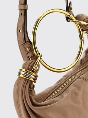 Chloé Leather Bracelet Bag - Pink