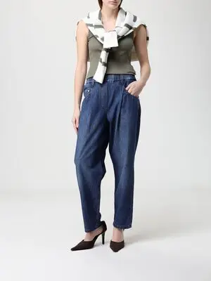 Brunello Cucinelli Baggy Fit Denim Jeans