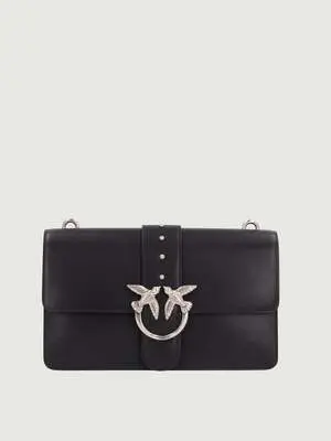 Pinko Pinko Chain Crossbody Bag Black 1