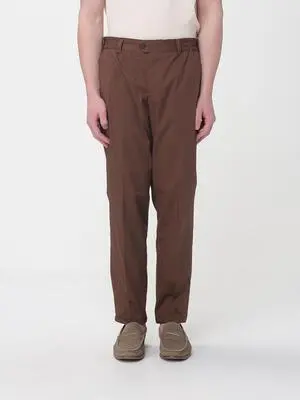 PT TORINO Cotton Blend Chino Trousers - Brown