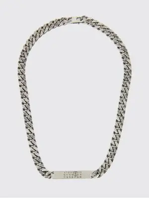 MAISON MARGIELA Brass Necklace - Silver