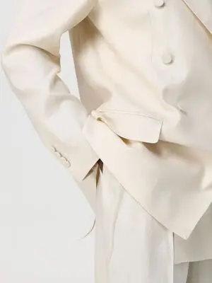 Tagliatore Double-breasted Linen Blend Suit