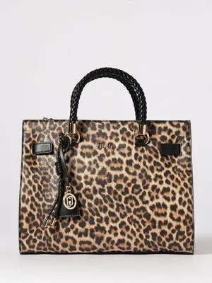 Liu Jo Manh Animal Print Faux Leather Bag - Multicolor