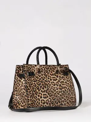 Liu Jo Manh Animalier Printed Faux Leather Handbag