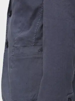 MASON'S Single Breasted Cotton And Linen Blazer - Dust