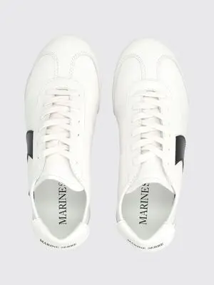 MARINE SERRE Astra Leather Sneakers