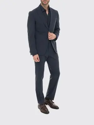 BOSS Single-breasted Dress In Virgin Wool