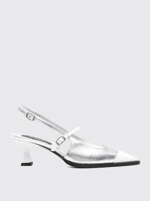 CAREL Slingback Pumps - Silver
