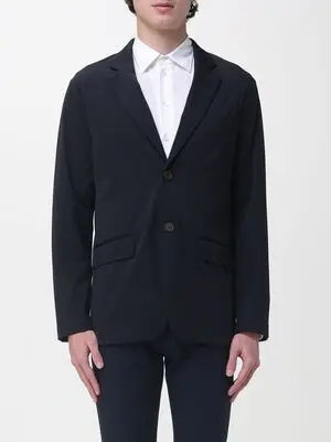 Emporio Armani Single-breasted Blazer - Blue