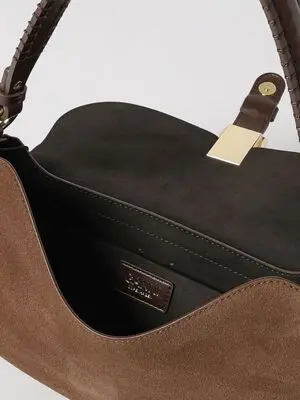 GANNI B-kat Bag In Recycled Suede
