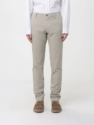 MASON'S Stretch Cotton Chino Trousers Sand