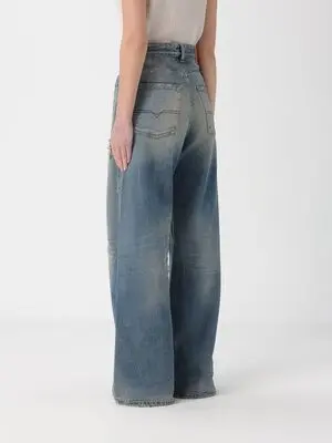 DIESEL® D-sire Wide-leg Jeans In Denim