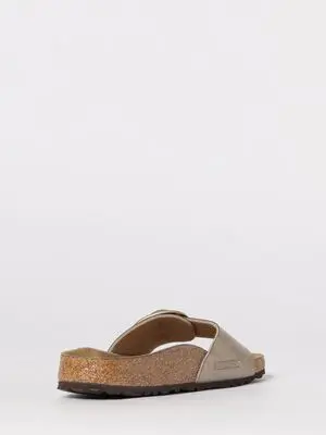 BIRKENSTOCK Laminated Leather Madrid Big Buckle Sandals