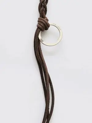 Our Legacy Braided Leather Rope Necklace