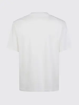 Fred Perry Cotton T-shirt With Patch Pocket And Embroidered Logo - White