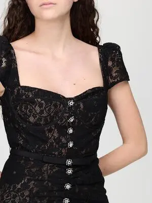 SELF-PORTRAIT Lace Midi Dress