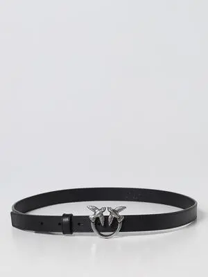 Pinko Pinko Gold Tone Buckle Belt Black 1