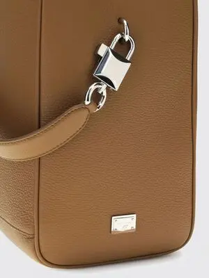 Dolce & Gabbana Lock Bag In Grained Leather