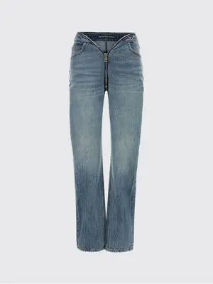 Alexander Wang Straight Jeans In Cotton Denim