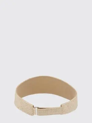 Ruslan Baginskiy Raffia Straw Visor