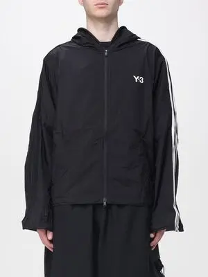 Y3 Nylon Wired 3 Stripes Track Jacket - Black