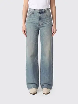 R13 Denim Palazzo Jeans - Blue
