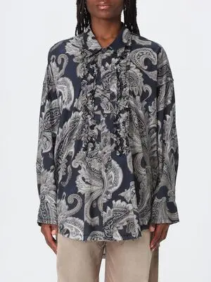 R13 Paisley Cotton Shirt - Multicolor