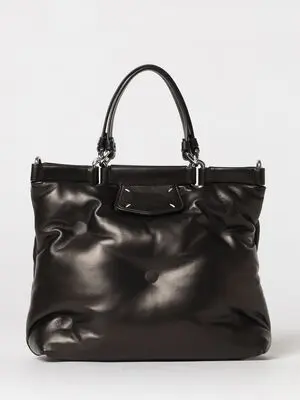 MAISON MARGIELA Glam Slam Quilted Nappa Leather Bag - Black