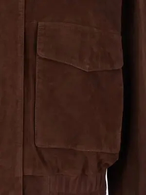 ARMA Suede Bomber Jacket