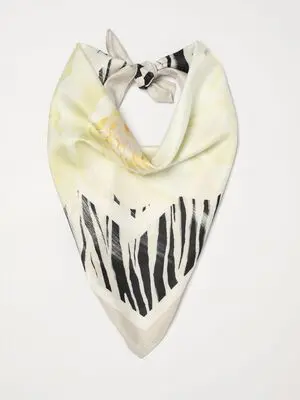 Liu Jo Floral Animal Print Scarf - Peony