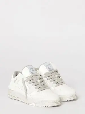 Axel Arigato Area Lo Fluffy Leather Sneakers - White
