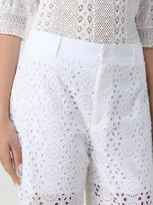 Liu Jo Embroidered Wide Leg Trousers