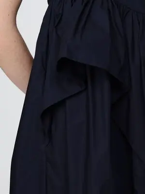 MEIMEIJ Cotton Poplin Midi Dress - Navy