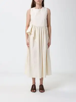 MEIMEIJ Cotton Poplin Midi Dress - Yellow