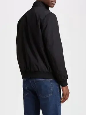 EA7 Polyester Jacket With Logo - Black 1