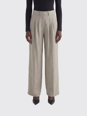 PT TORINO Frankie Wide-leg Trousers - Ice