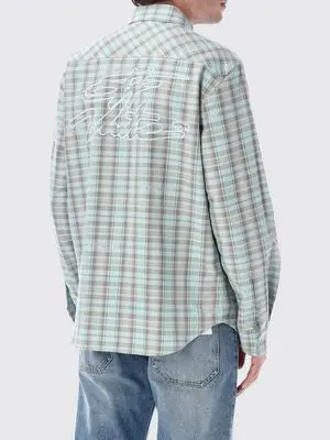 Off-White Tartan Cotton Shirt