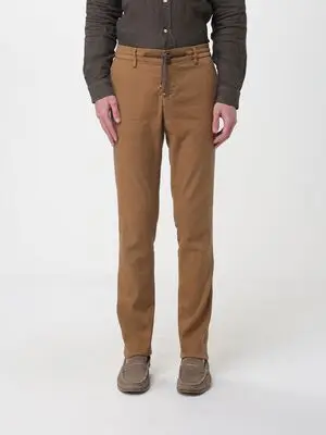 MASON'S Linen And Cotton Blend Drawstring Trousers - Natural
