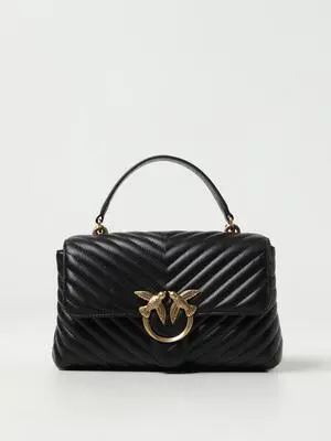 Pinko Quilted Leather Handbag