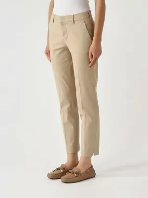 PT TORINO Cotton Slim Trousers - Rope