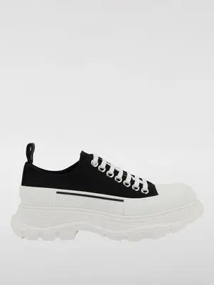 Alexander McQueen Lace Up Trainers - Black