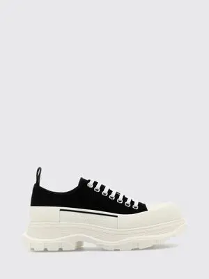 Alexander McQueen Lace Up Trainers - Black