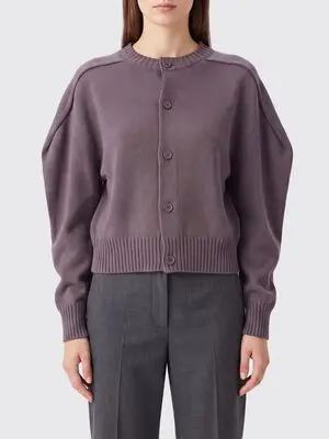 Issey Miyake Relaxed Fit Cotton-blend Crew Neck Cardigan
