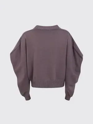 Issey Miyake Relaxed Fit Cotton-blend Crew Neck Cardigan