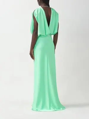 Pinko Draped Maxi Dress